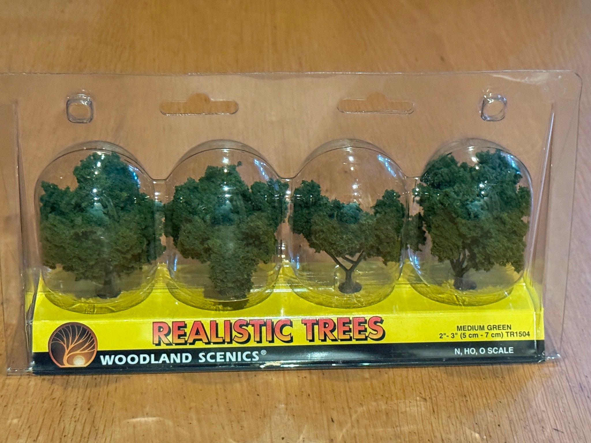Woodland Scenics Trees TR1504 - N, HO, OO and O - 5cm - 7cm. Medium Gr ...