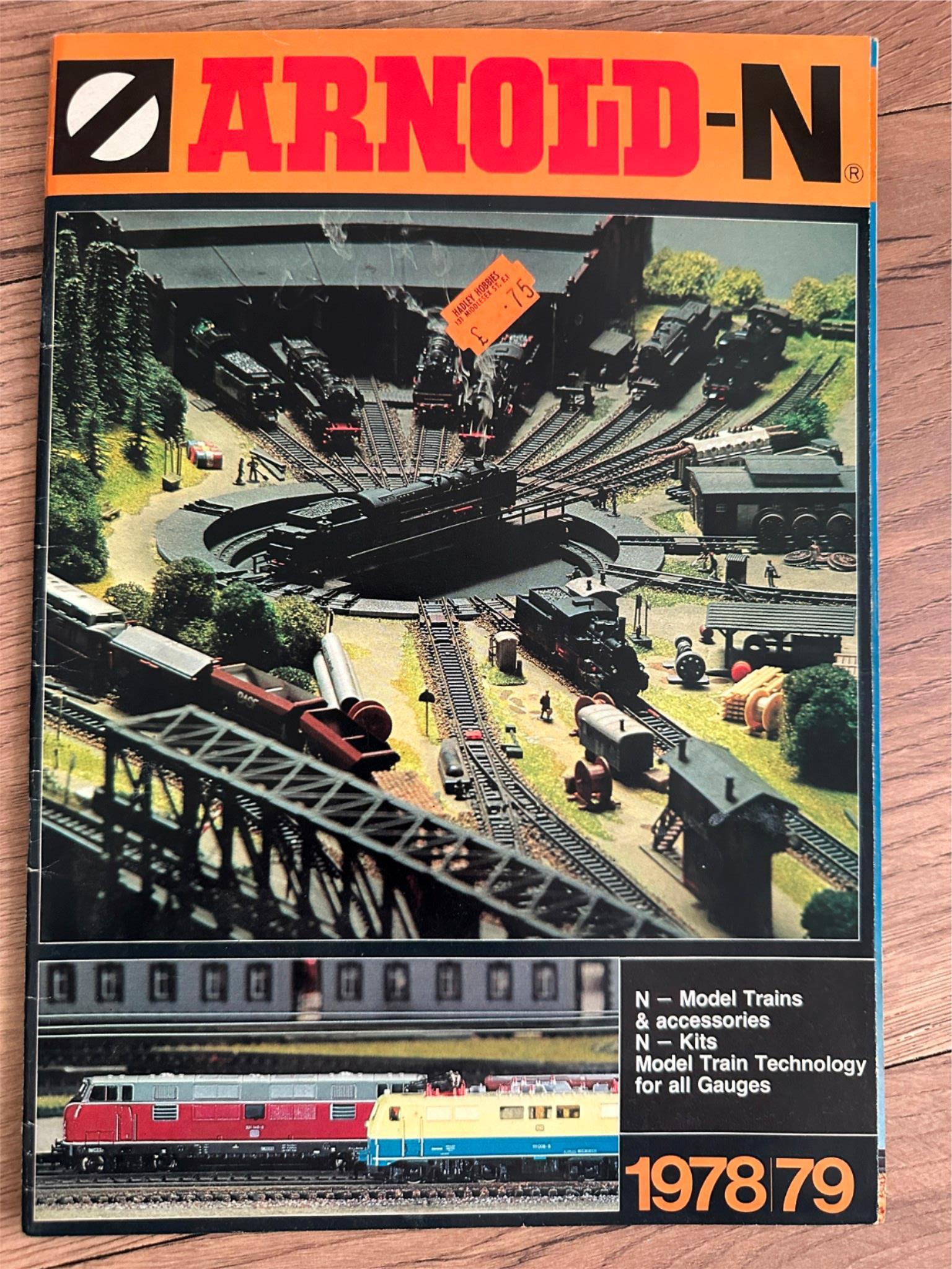 Arnold N Gauge Catalogue 1978 - 1979 – Midland Models