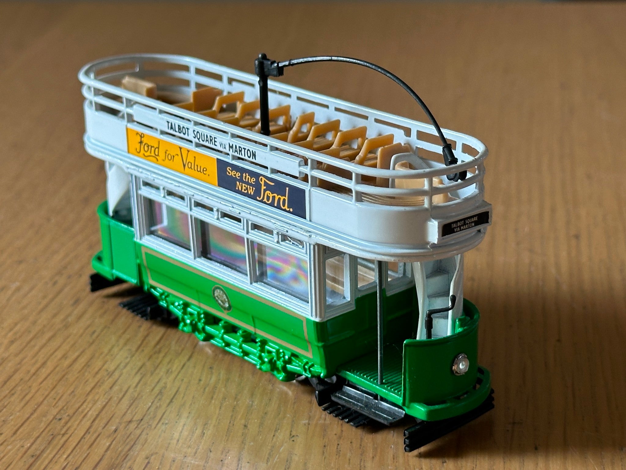OO Gauge C991/2 Blackpool Double Deck Tram – Talbot Square. Rare Model ...