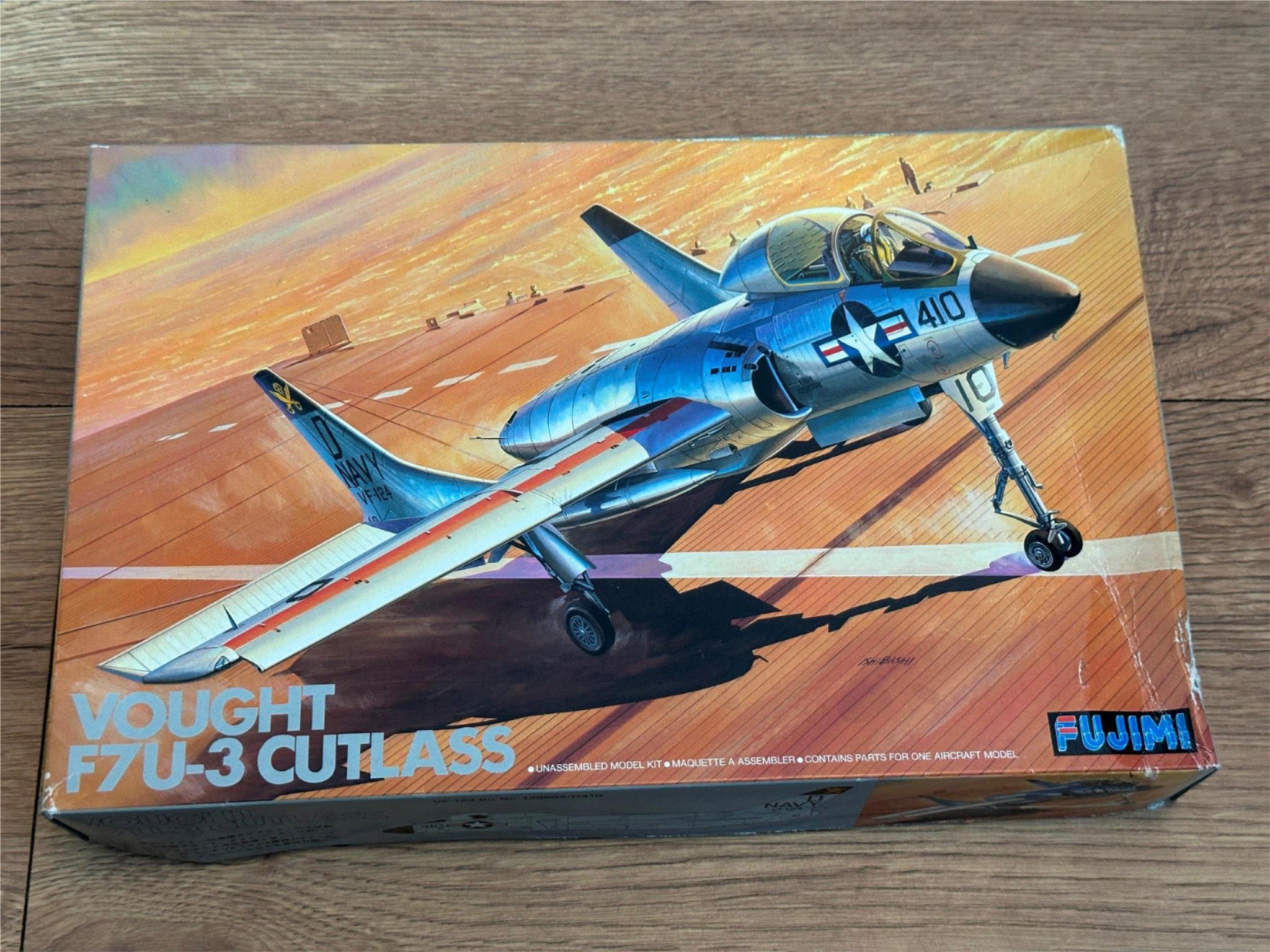 Fujimi Model Aircraft Kit - 1:72 Vought M7U-3 Cutlass – Midland Models