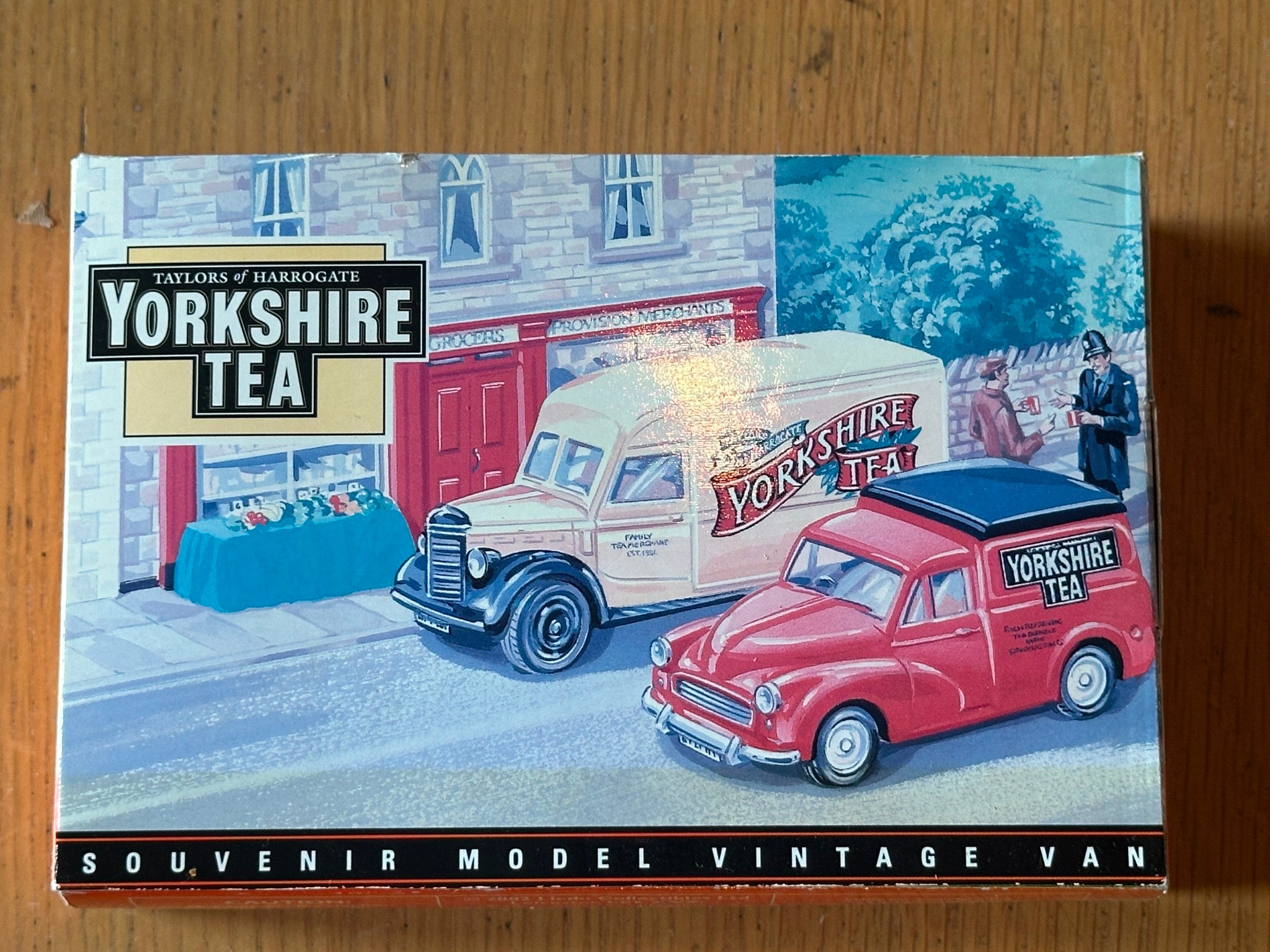 Yorkshire Tea Model Vintage Diecast Van in Display Box – Midland Models
