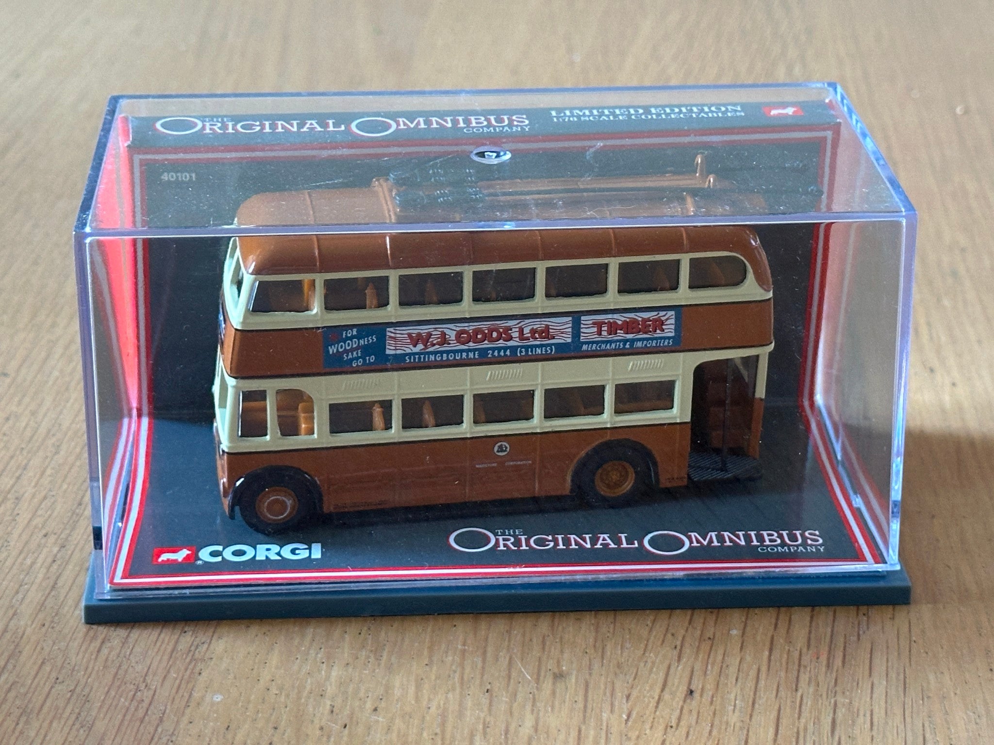 Corgi OO Gauge Original Omnibus 40101. Maidstone Trolleybus. – Midland ...