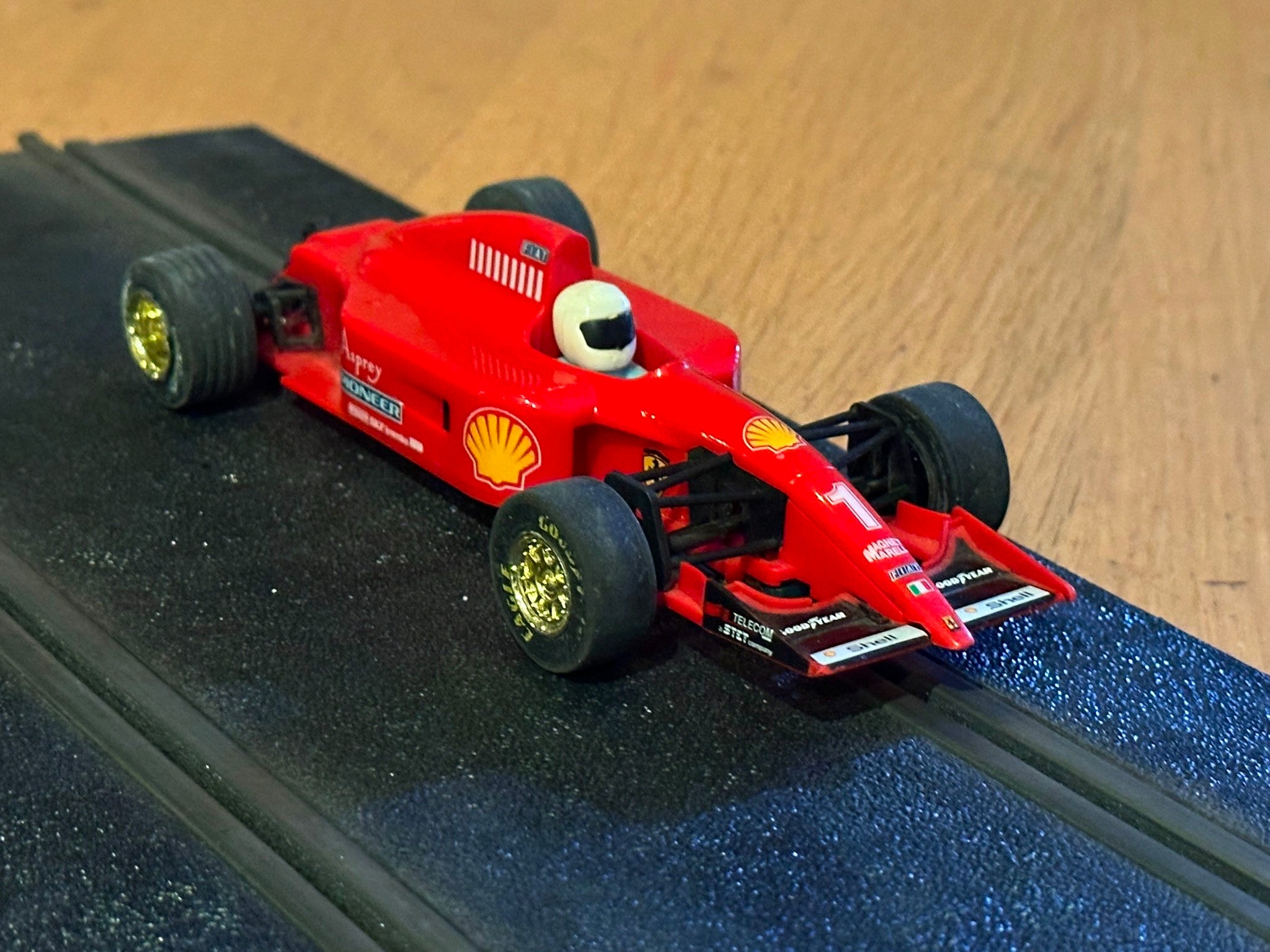 Scalextric Ferrari F1 Xeros Pioneer No. 1 - Missing Rear Wing – Midland ...